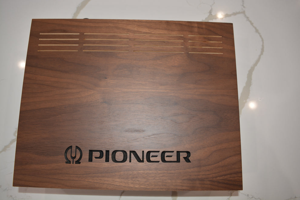Custom Walnut Wood Case for Pioneer SG-9500 Equalizer – ATO Audio